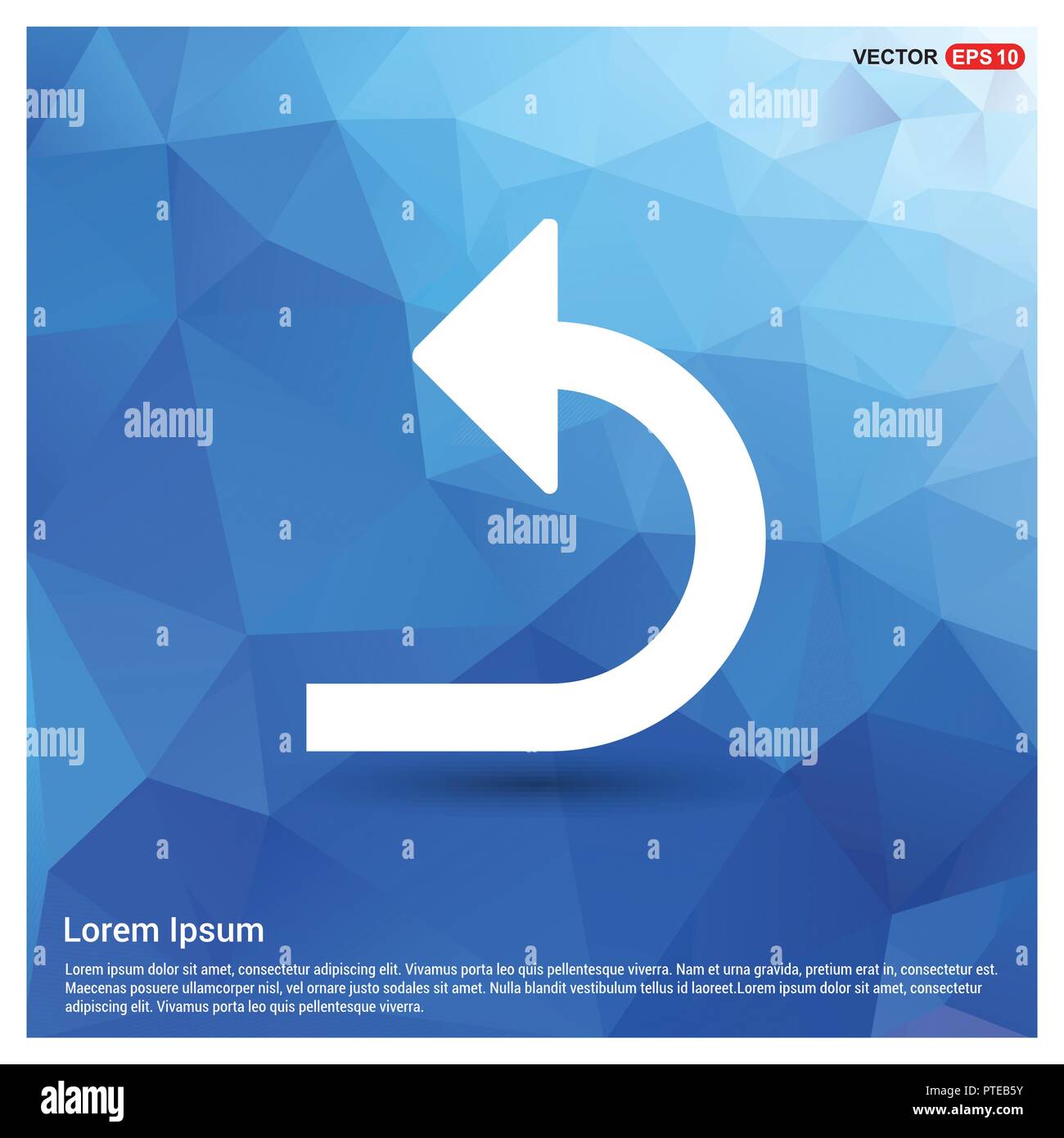 Left pointed arrow Stock Vector Images - Alamy