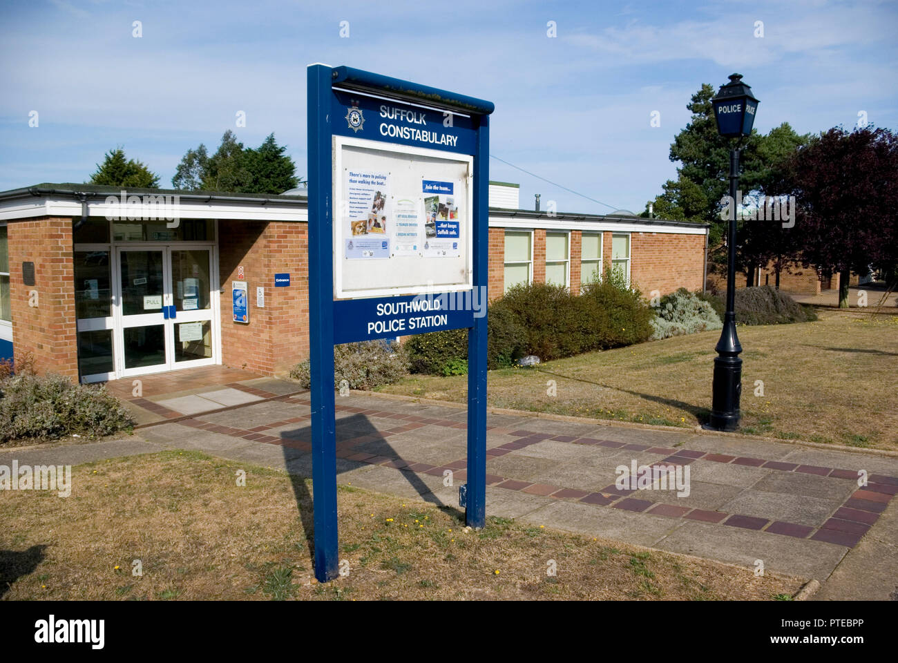 Police Station, Southwold Stock Photo - Alamy