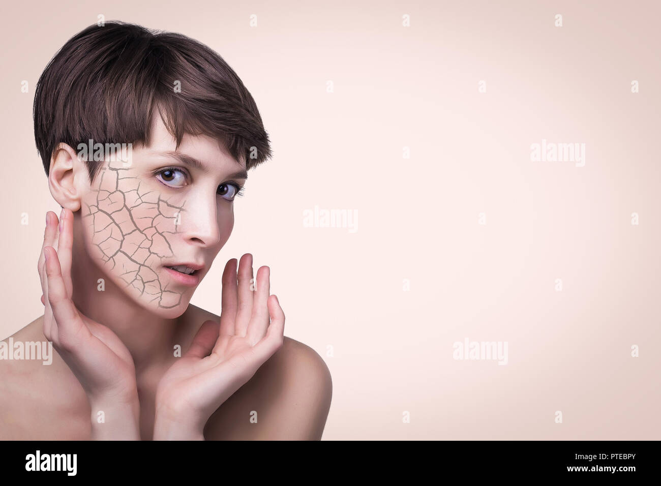 Crack Cracked Face High Resolution Stock Photography and Images - Alamy