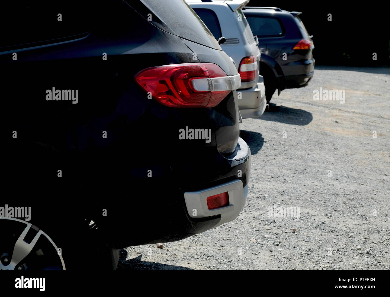 The image of Car parking in car park on daytime Stock Photo - Alamy