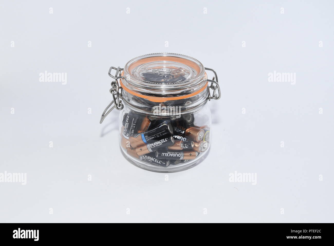 Batteries glass jar hi-res stock photography and images - Alamy