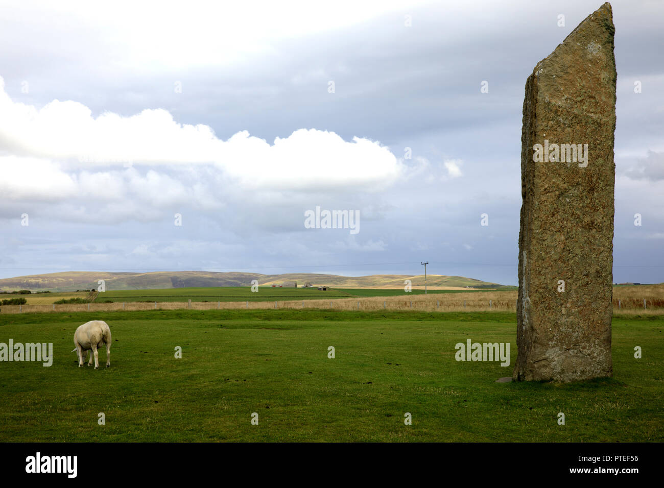 Standing Stones of Stenness, Neolithic megaliths in the island of ...