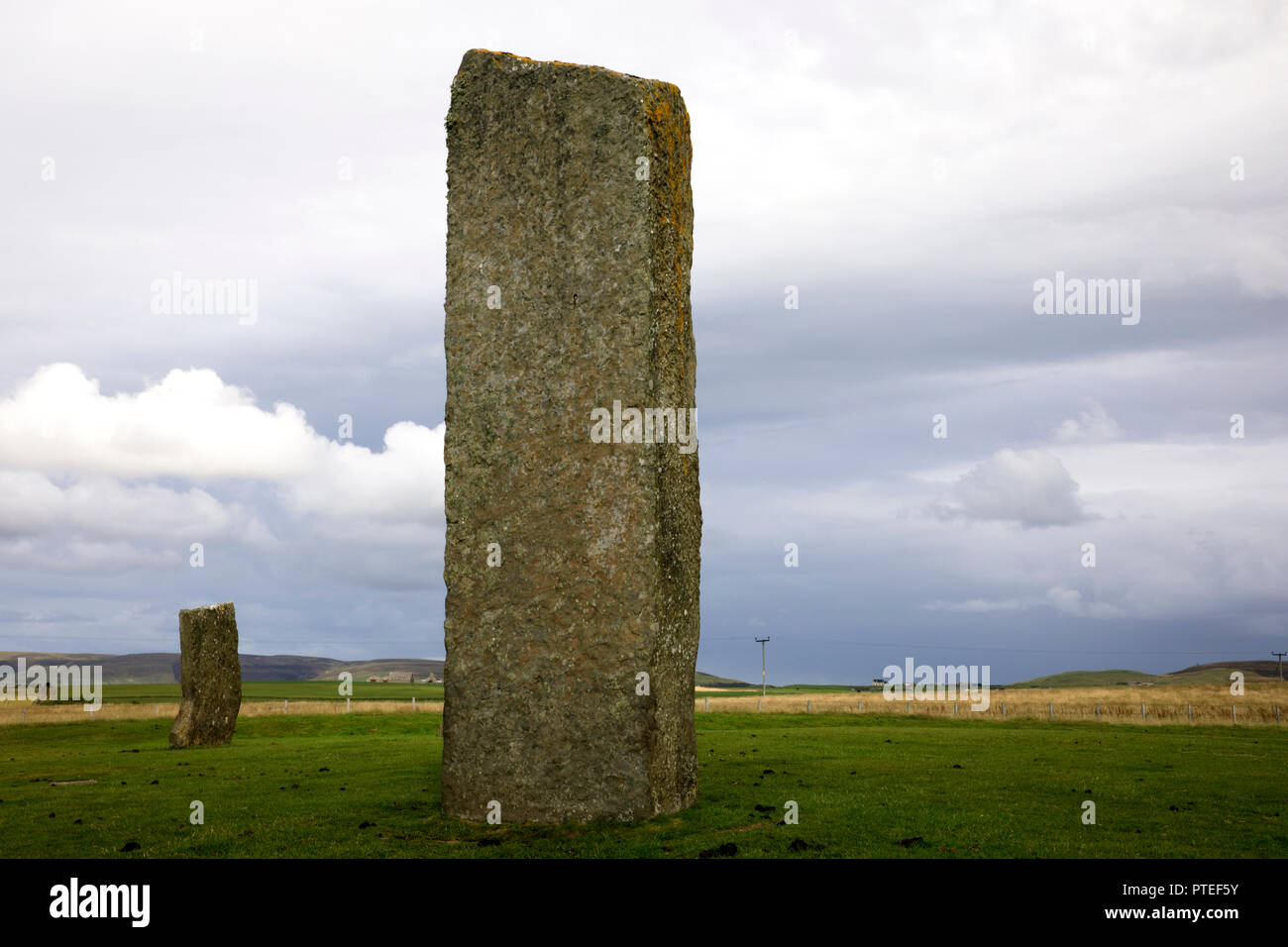 Standing Stones of Stenness, Neolithic megaliths in the island of ...