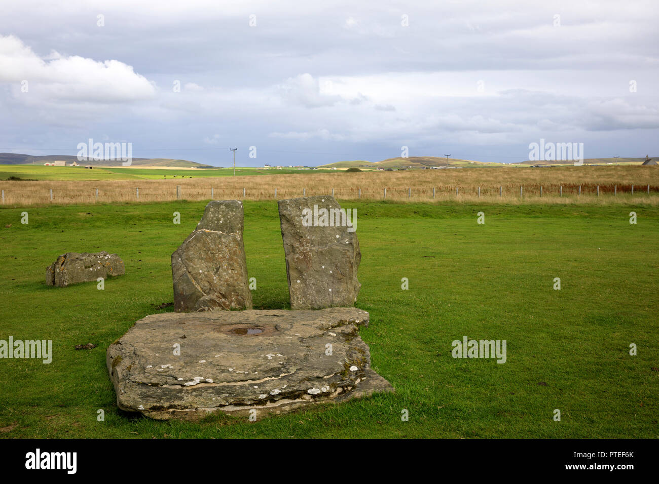Standing Stones of Stenness, Neolithic megaliths in the island of ...