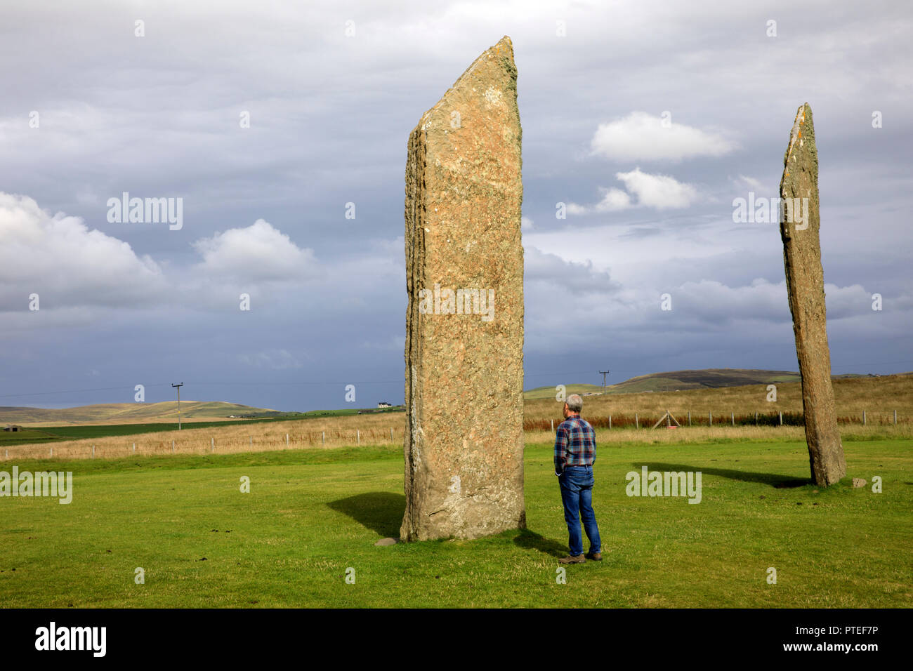 Standing Stones of Stenness, Neolithic megaliths in the island of ...