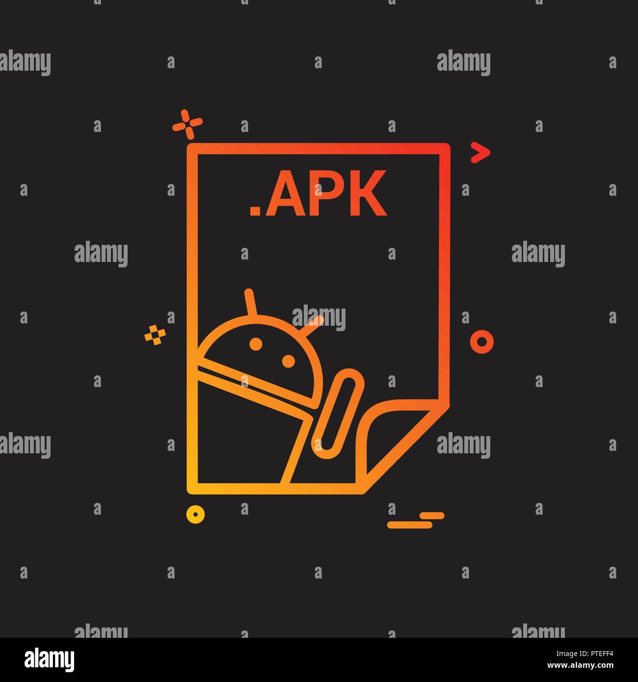 Apk format Stock Vector Images - Alamy