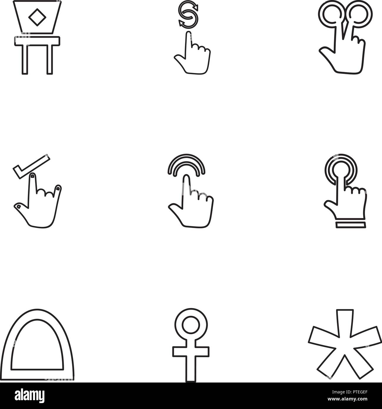 hands , pointer , arrows , directions , signs , ui , user interface ...