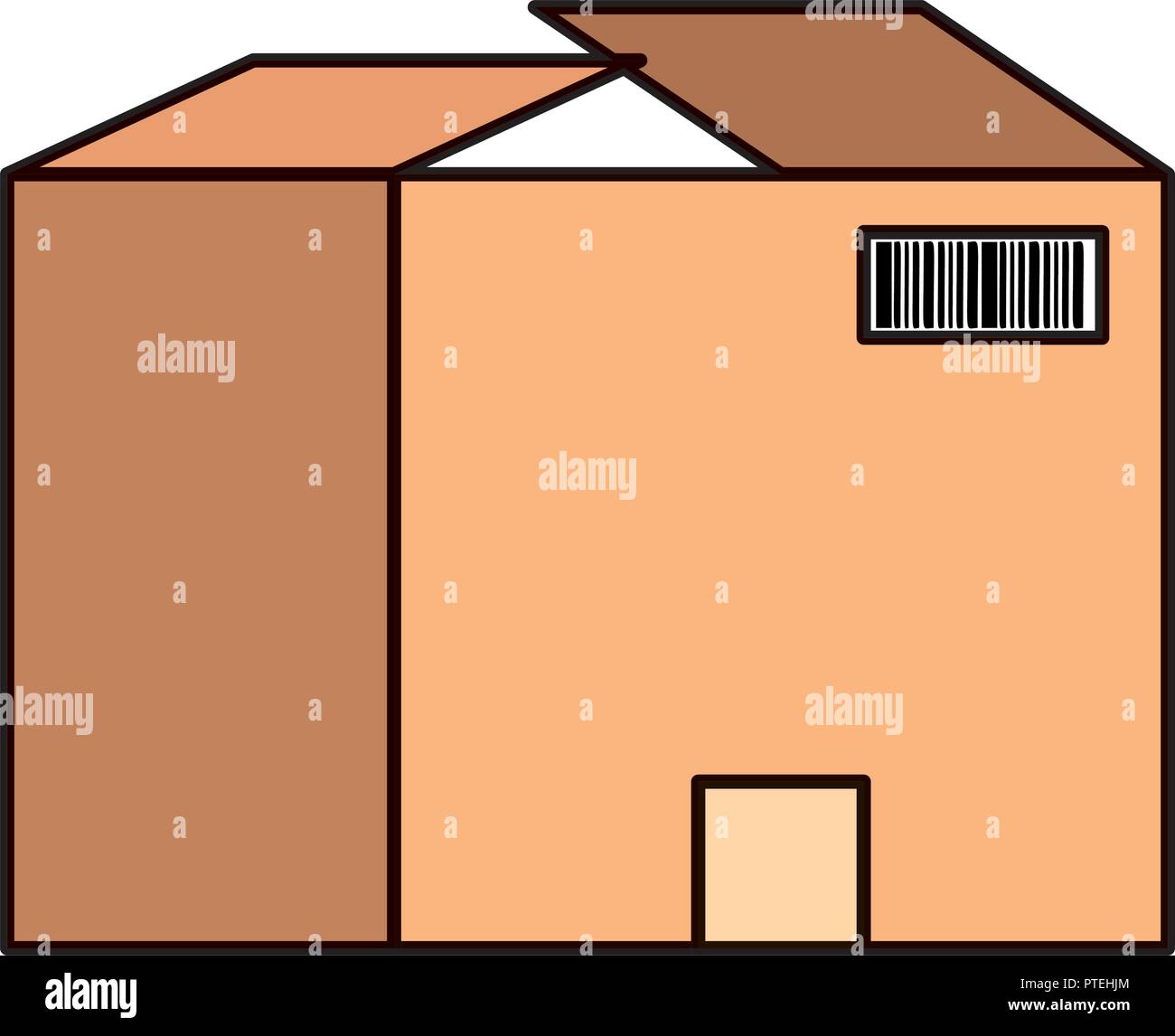 packing box carton icon Stock Vector Image & Art - Alamy