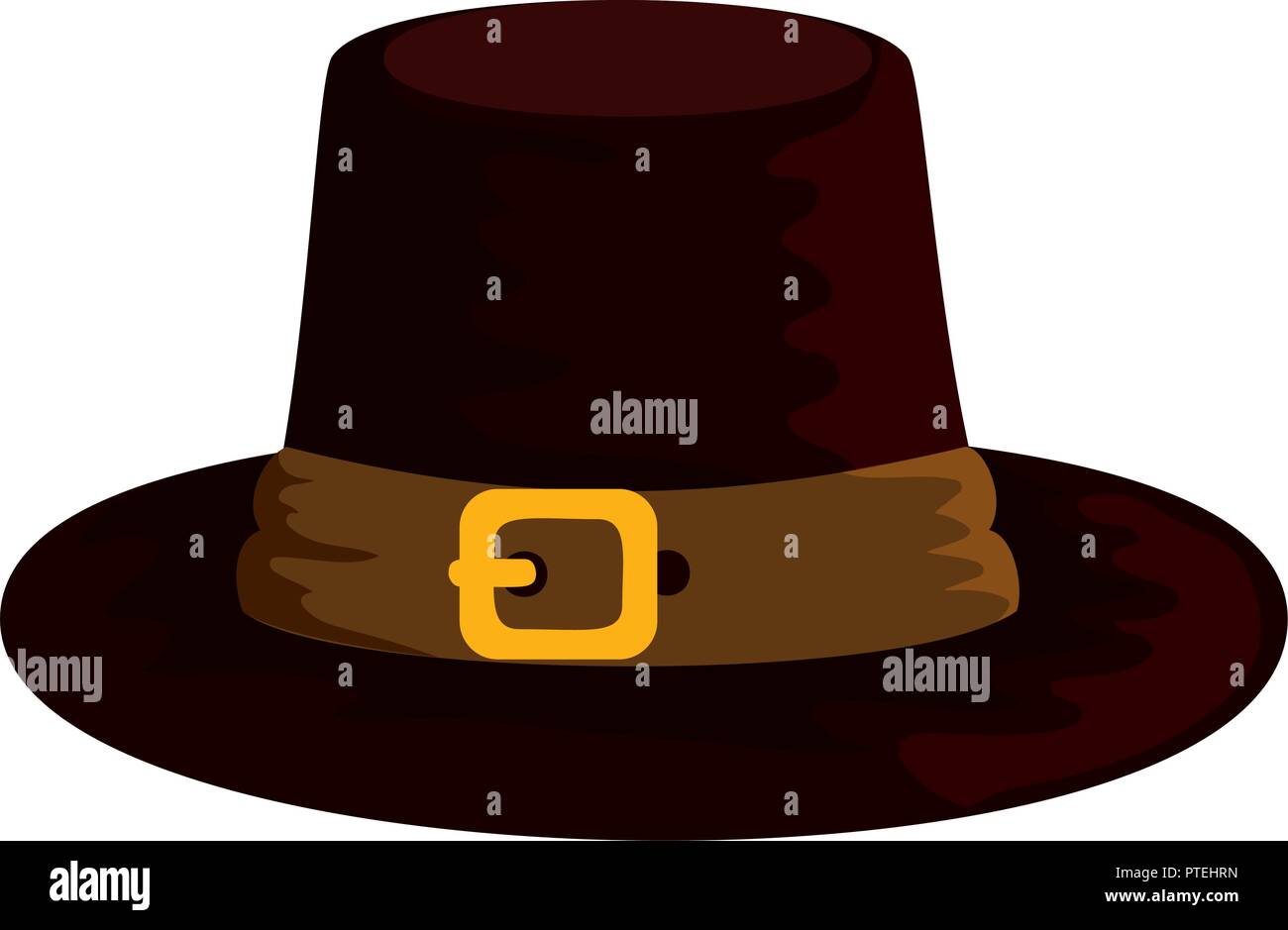 pilgrim hat thanksgiving icon Stock Vector Image & Art - Alamy