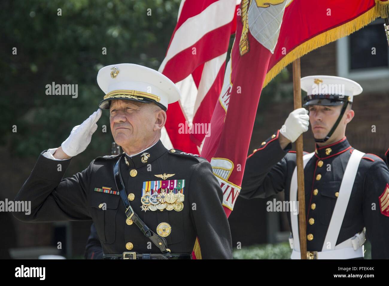U.S. Marine Corps Lt. Gen. Jon M. Davis, deputy commandant of Aviation ...