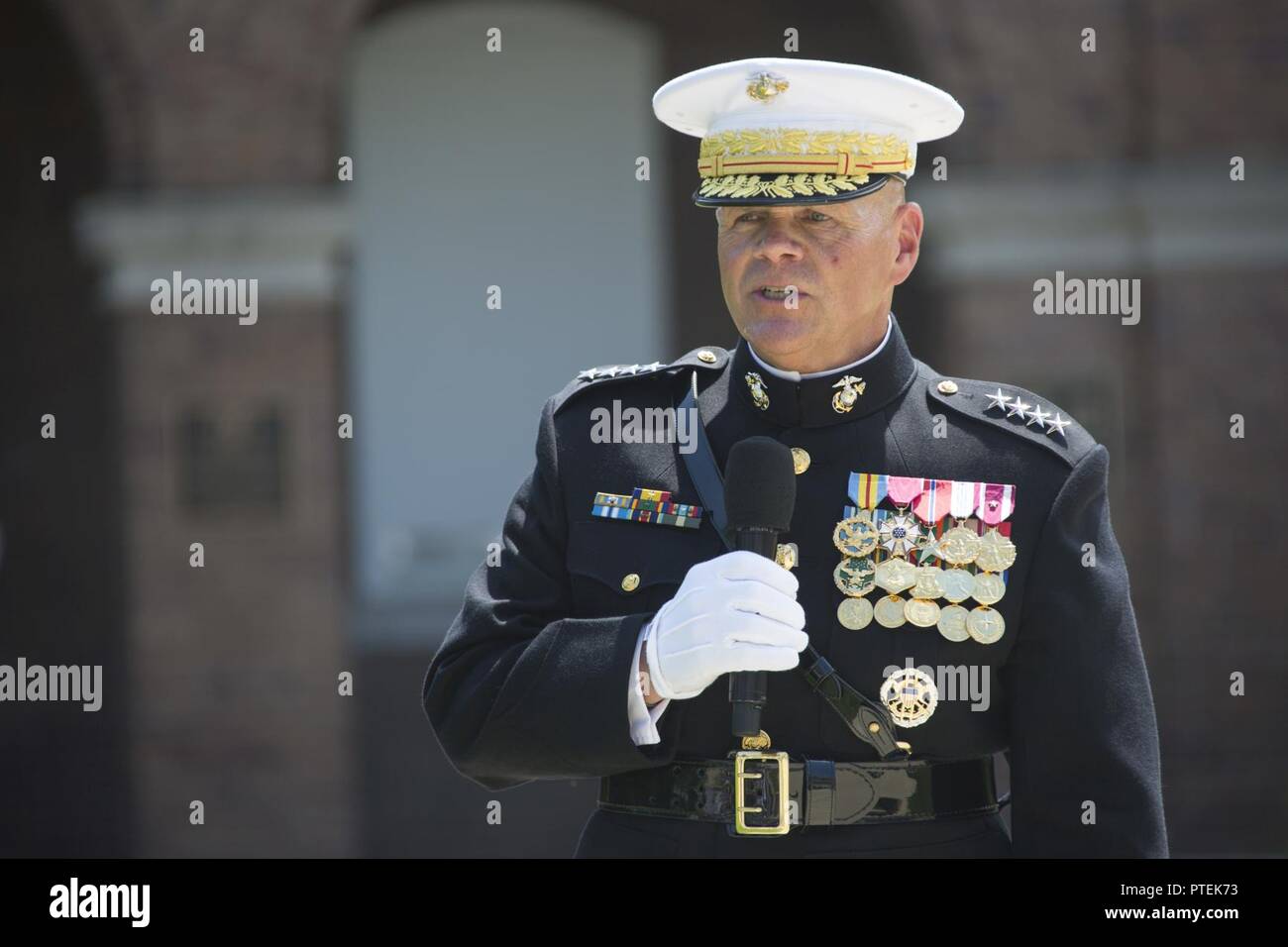 U.S. Marine Corps Gen. Robert. B. Neller, commandant of the Marine ...
