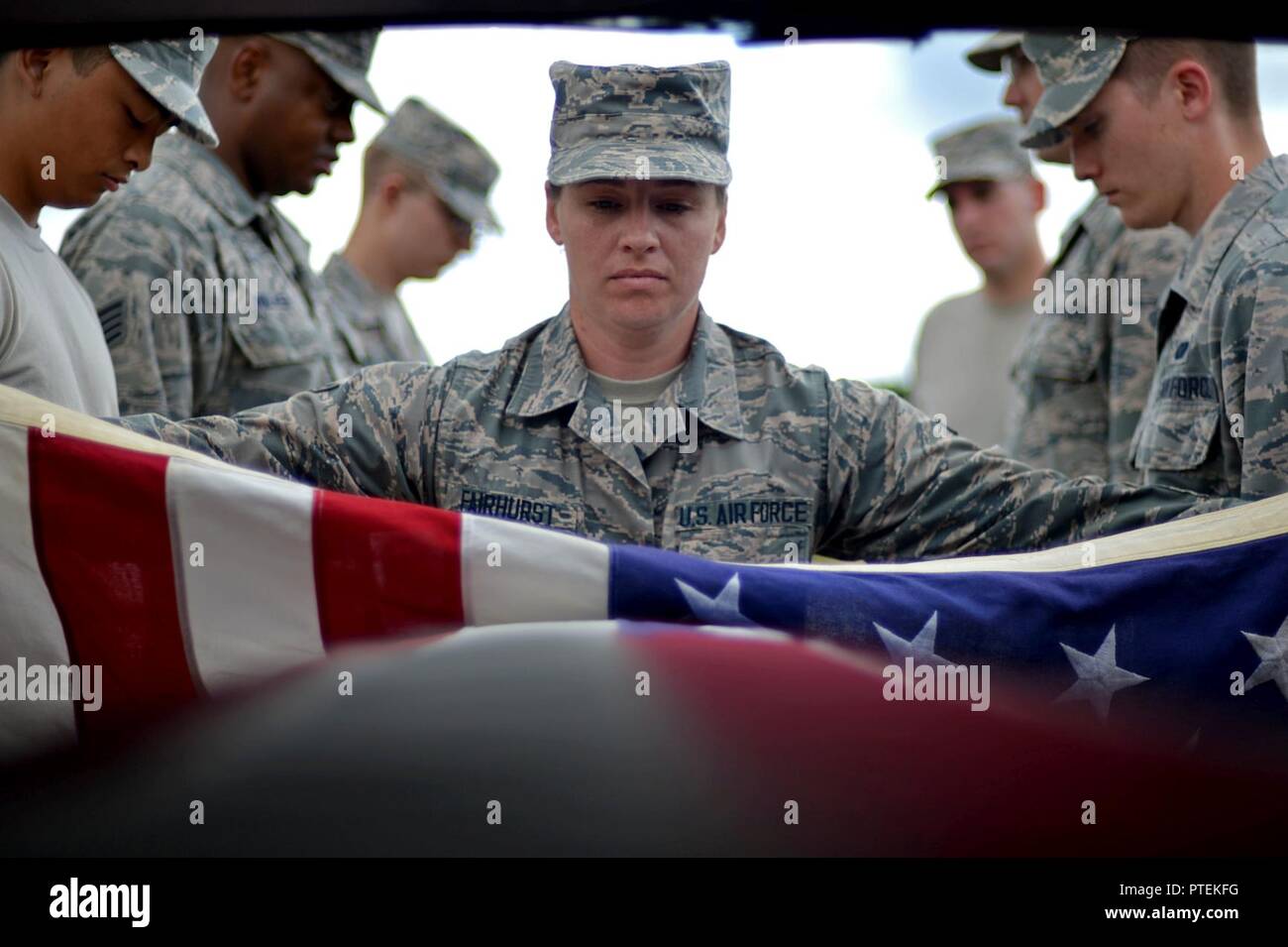 U.S. Air Force Airman 1st Class Angela Fairhurst, 20th Force Support ...