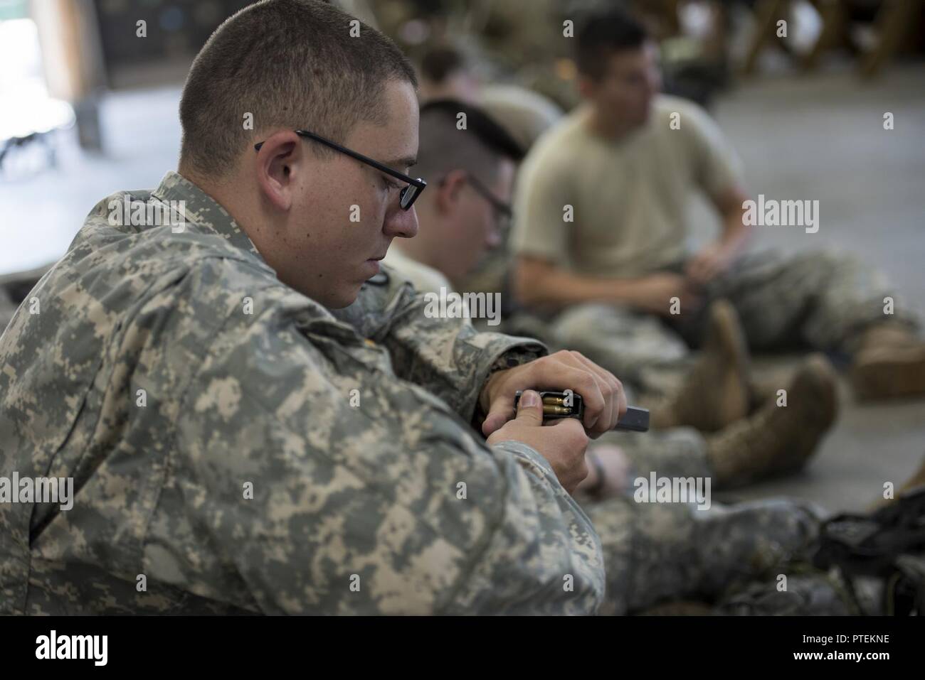U.S. Army Spc. Joshua Gardner, infantryman, Alpha Company, 3rd ...
