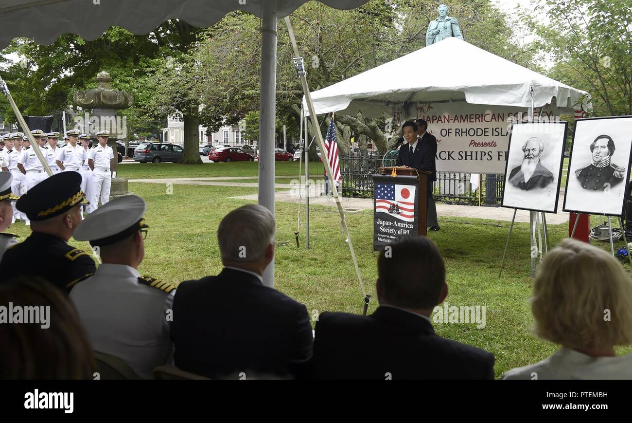 Commodore matthew perry ship hi-res stock photography and images - Alamy