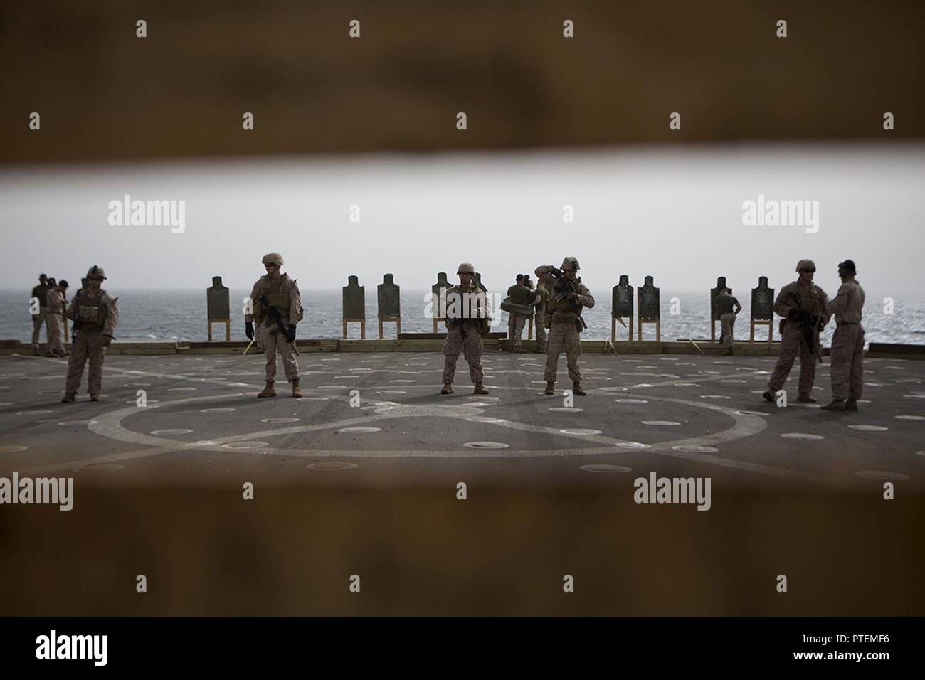 GULF OF ADEN (July 16, 2017) U.S. Marines with 3rd Battalion, 6th ...