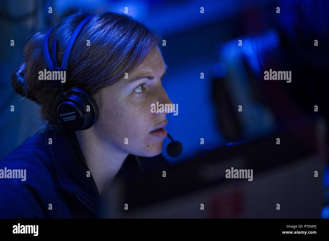 CORAL SEA (July 17, 2017) Lt. Megan Ricker, from Bremerton, Washington ...