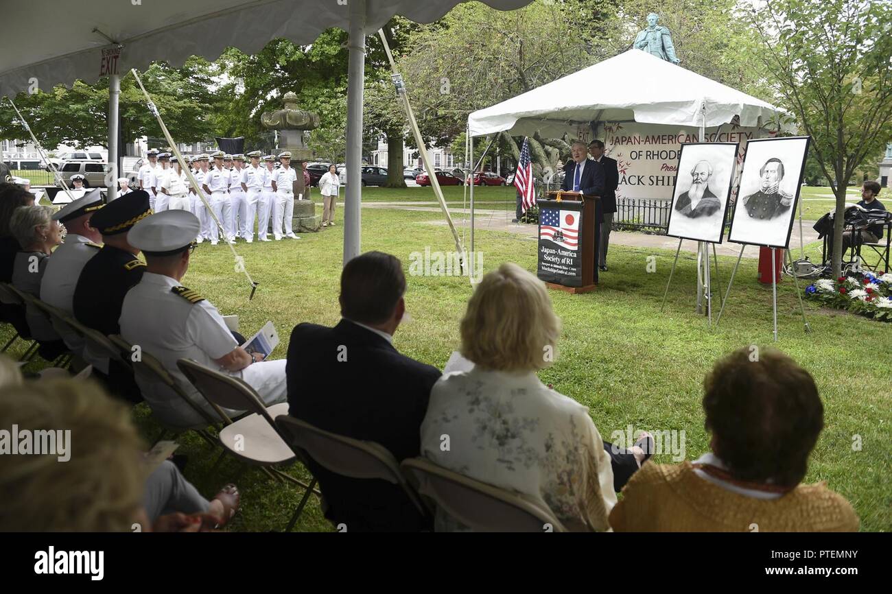 Commodore matthew perry in japan hi-res stock photography and images ...