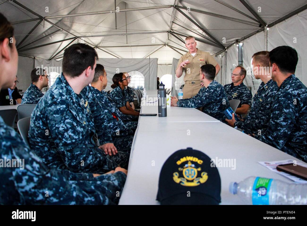 San Diego, Calif. (July 13, 2017) Rear Adm. John Wade, commander of the ...