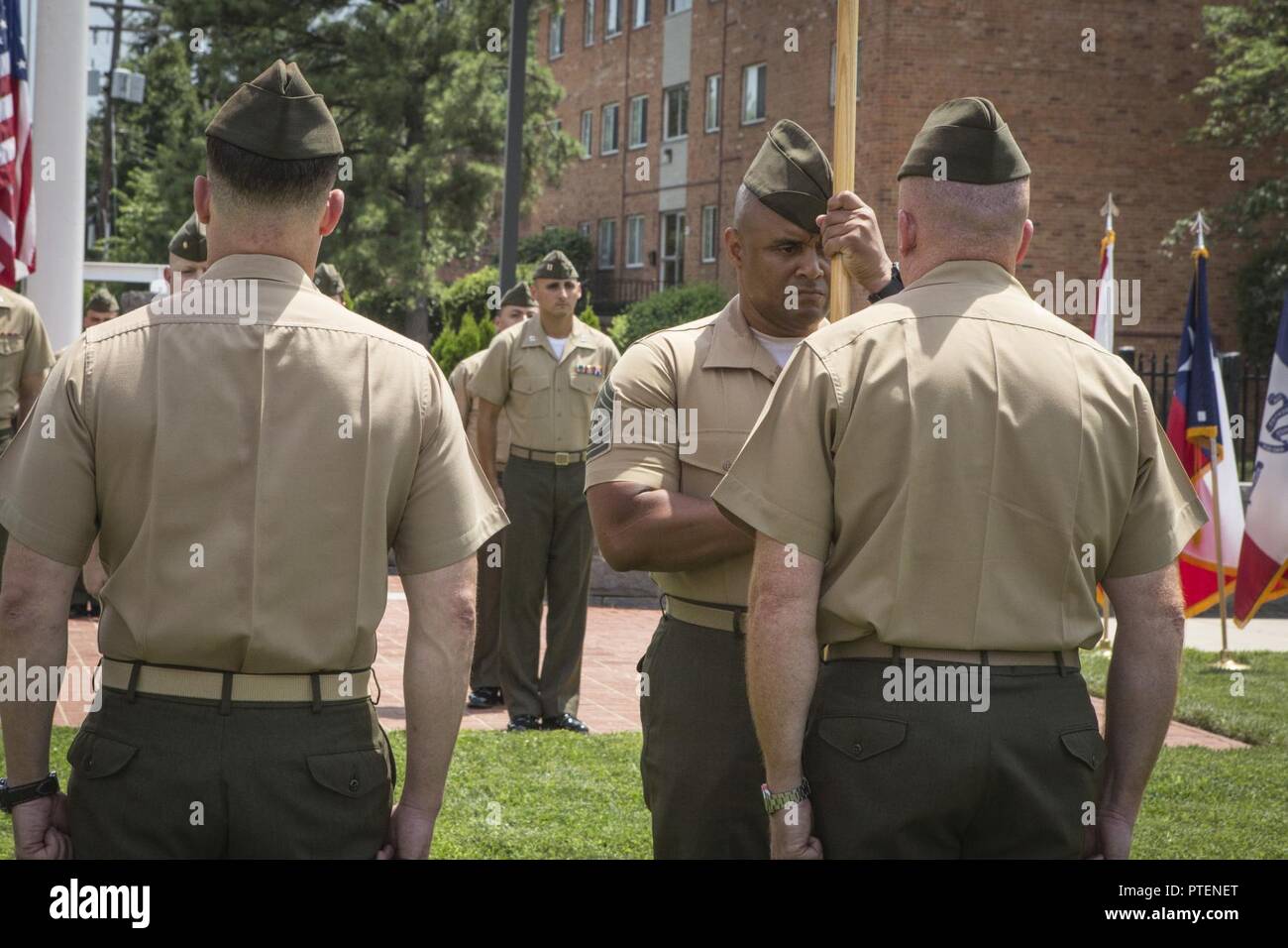 U.S. Marine Corps Sgt. Maj. Edward D. Parsons, sergeant major ...