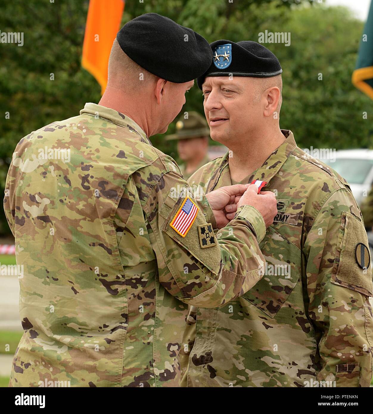 (From left) U.S. Army Gen. David Perkins, U.S. Army Training and ...