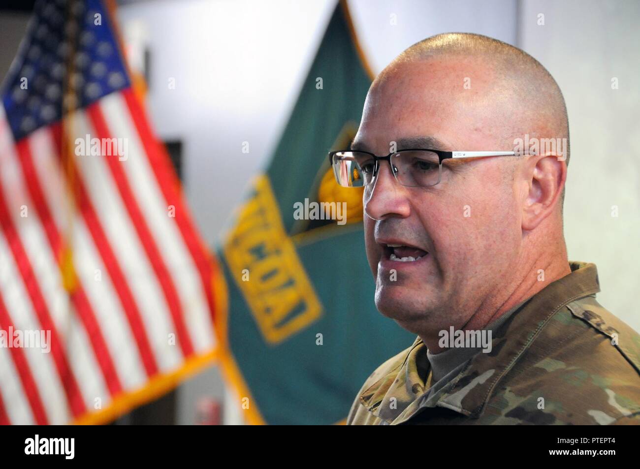 Command Sgt. Maj. Ted Copeland, the U.S. Army Reserve command sergeant ...