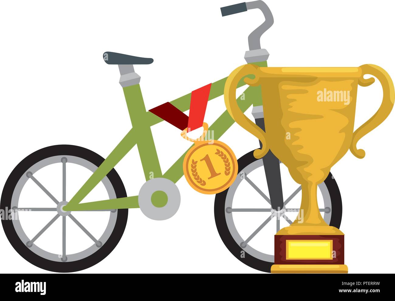 Award bicycle Stock Vector Images - Alamy