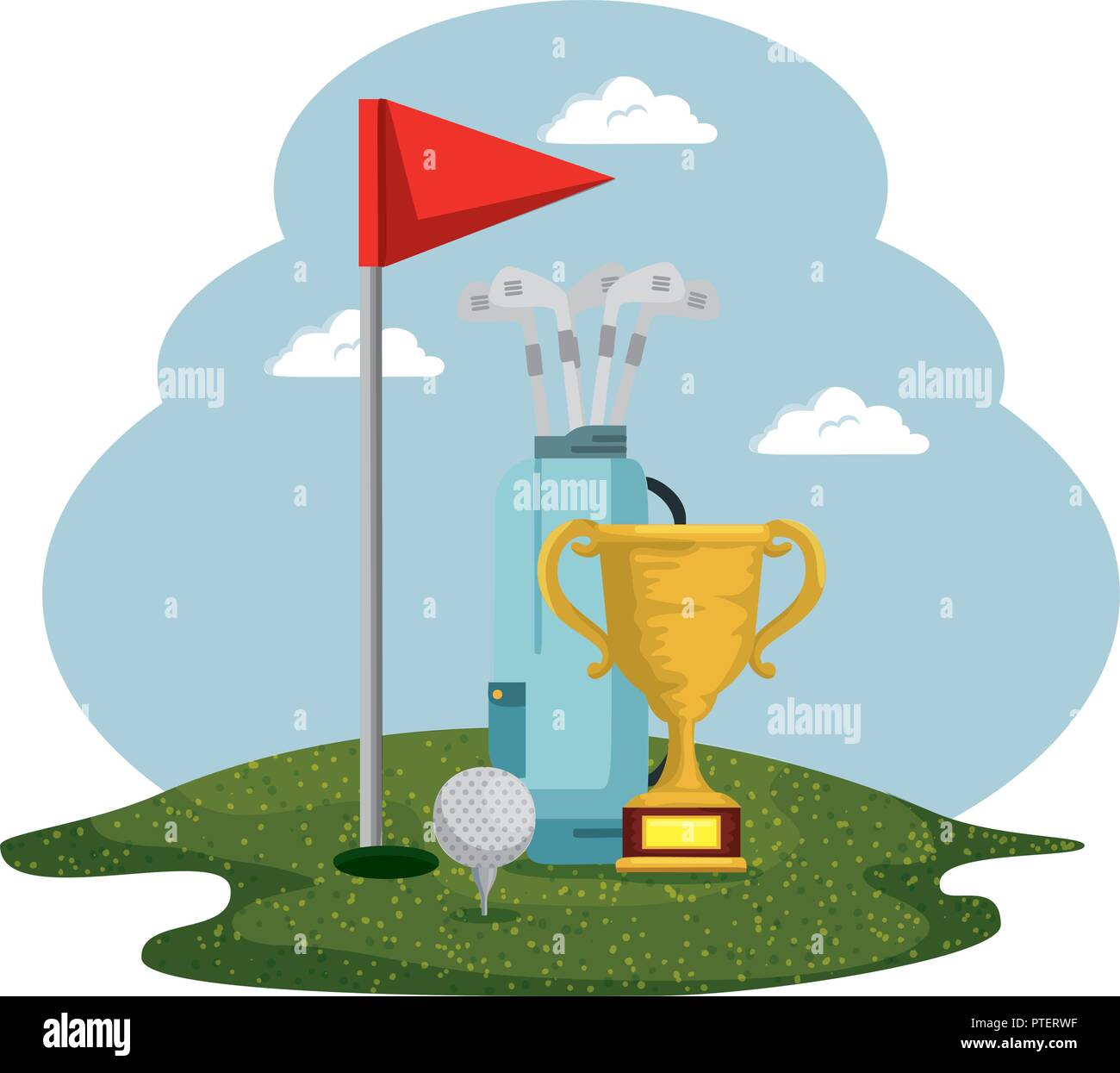 Prize sticks Stock Vector Images - Alamy