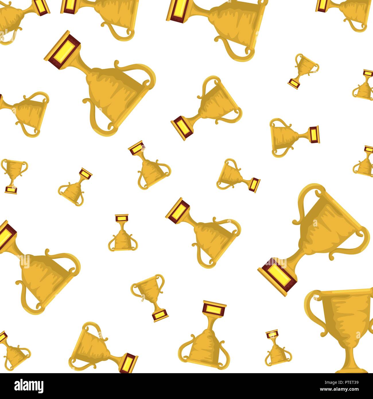 trophy cups awards pattern Stock Vector Image & Art - Alamy
