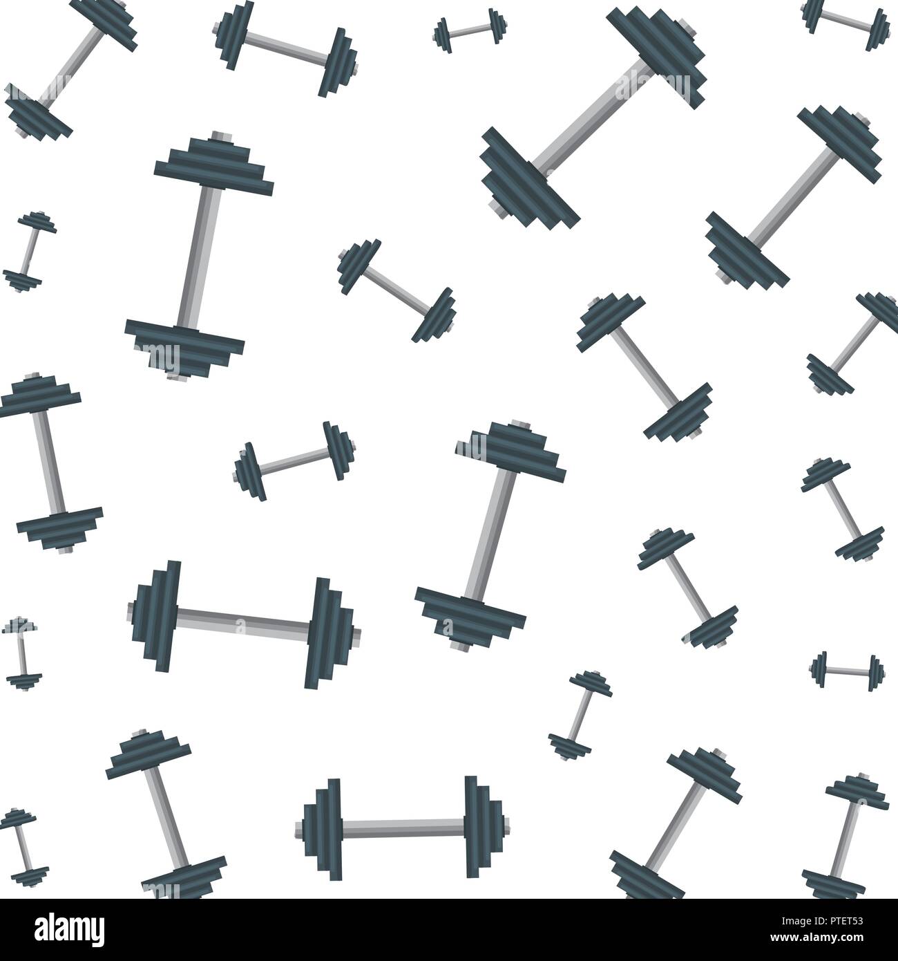 weight lifting dumbbell pattern Stock Vector Image & Art - Alamy