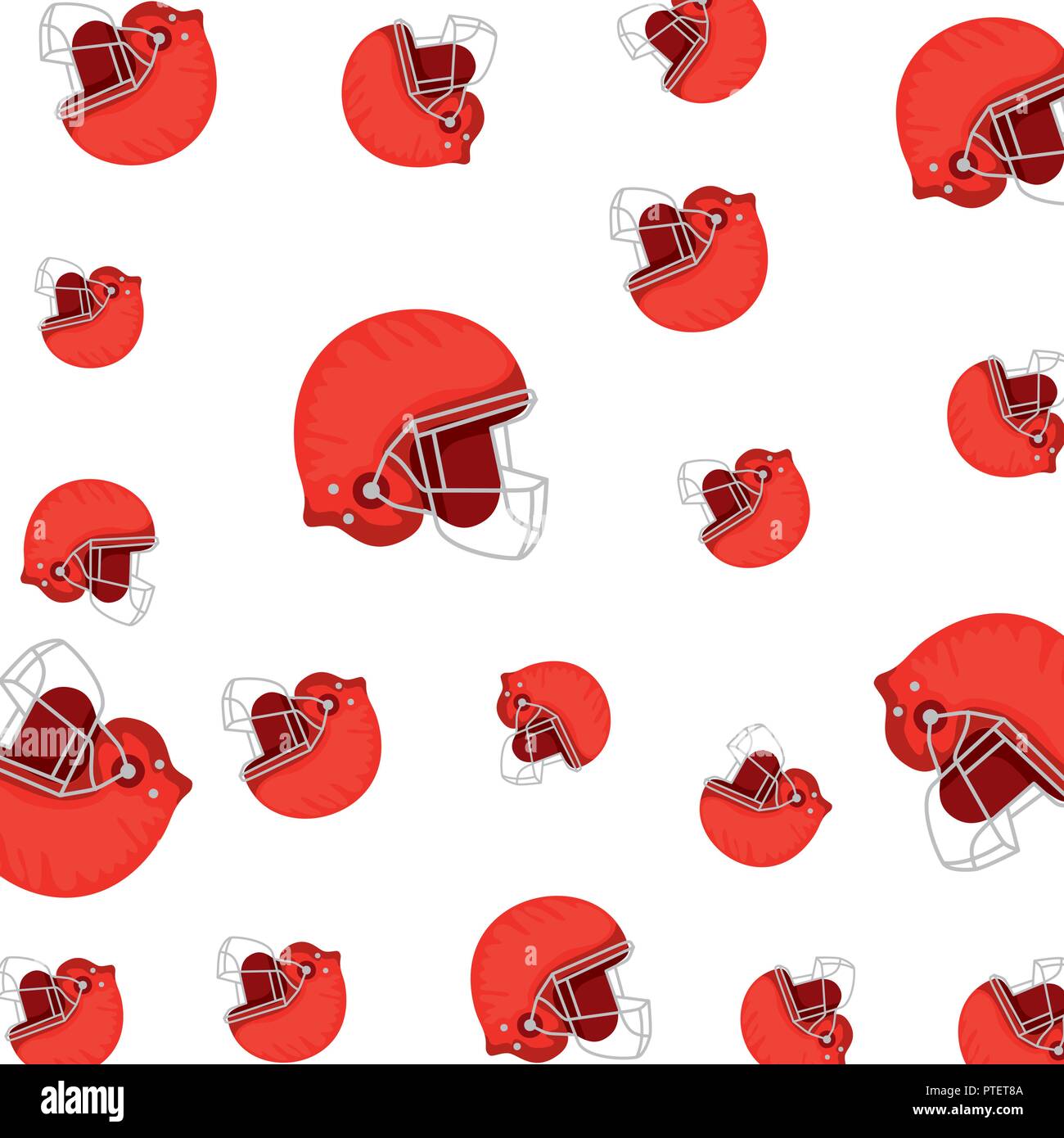 american football helmets pattern Stock Vector Image & Art - Alamy