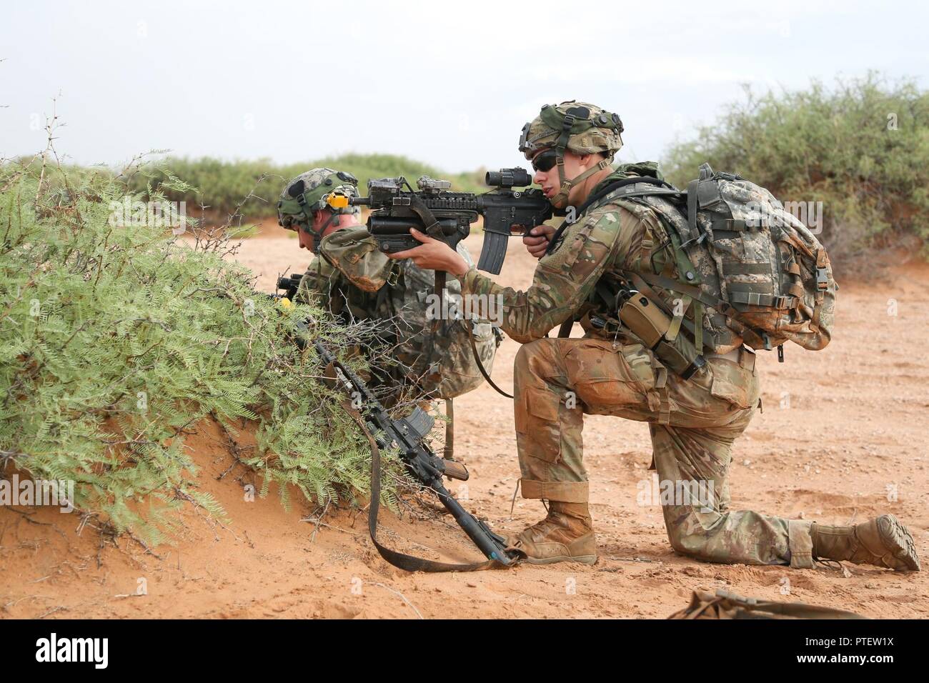 U s soldiers 2 502nd infantry regiment hi-res stock photography and ...