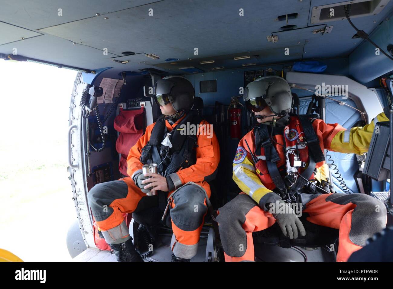Petty Officer 2nd Class Adam Campbell (left) and Petty Officer 2nd ...