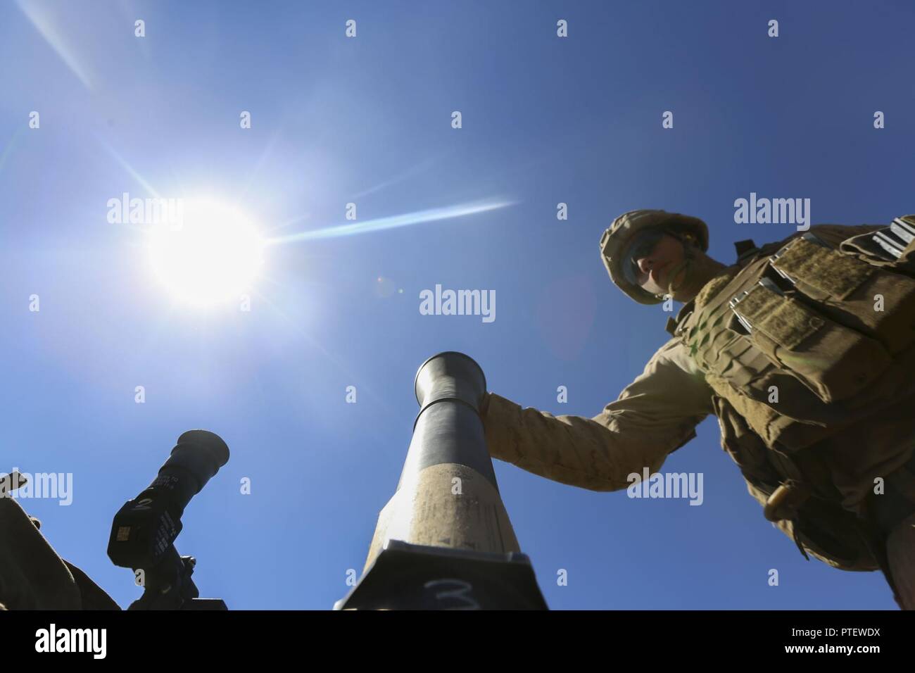 MOUNT BUNDEY TRAINING AREA, Australia – U.S. Marine Lance Cpl. Noah ...