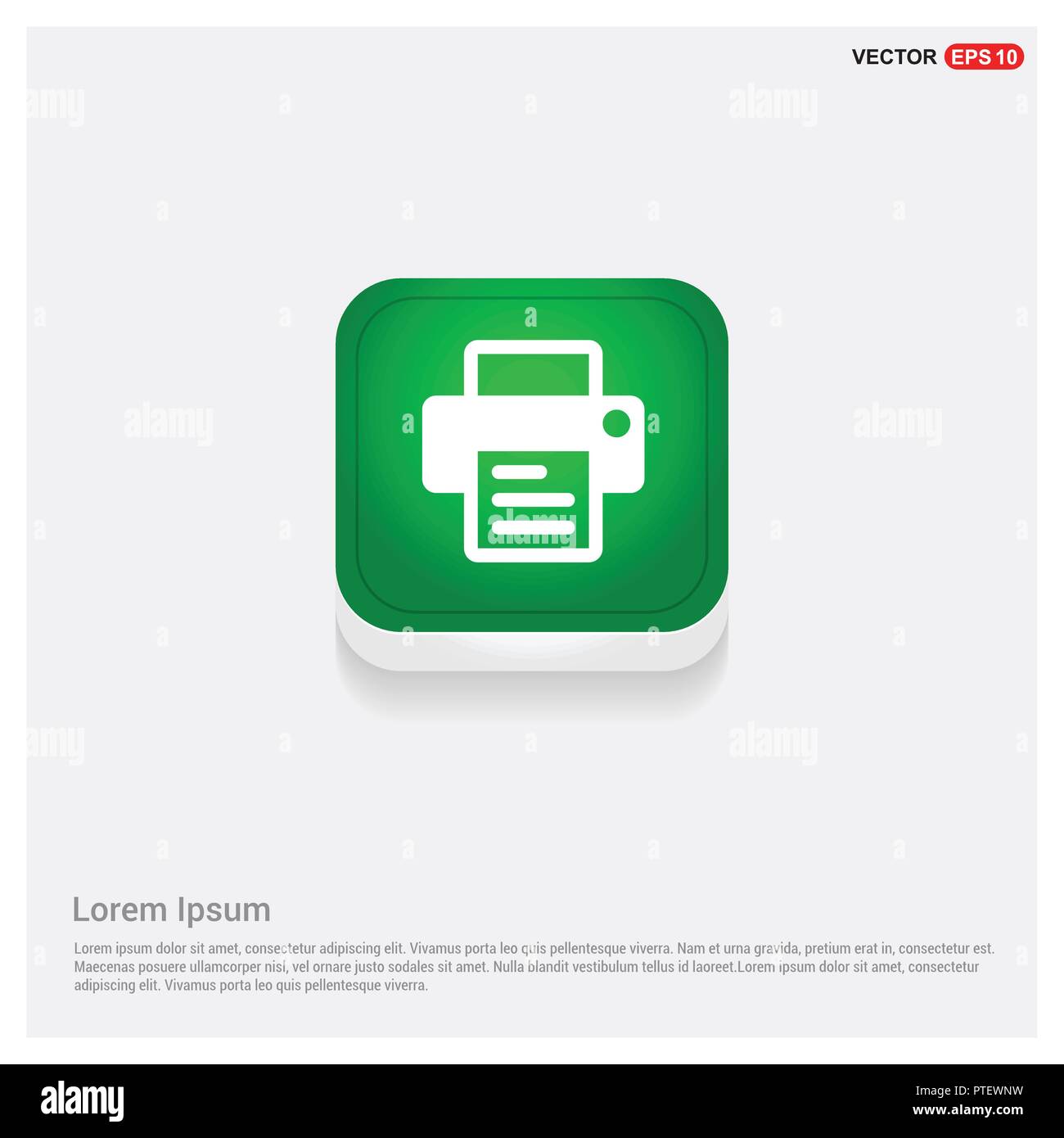 Office printer icon Stock Vector Image & Art - Alamy