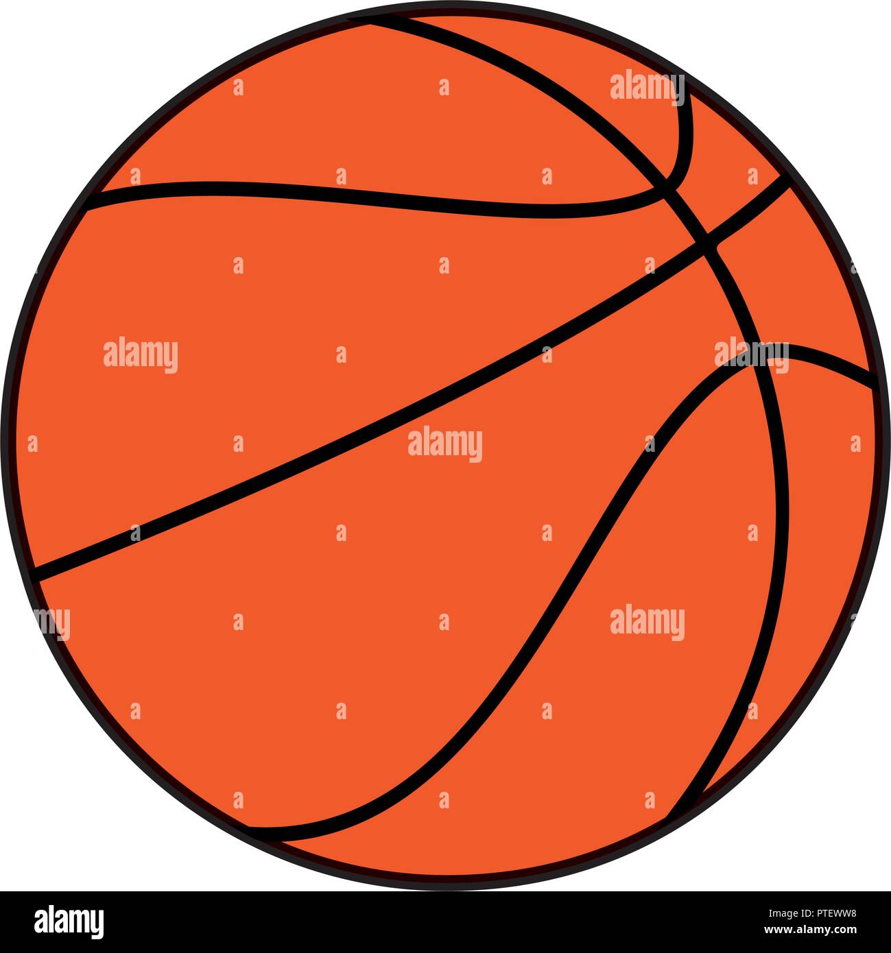 basketball balloon sport icon Stock Vector Image & Art - Alamy