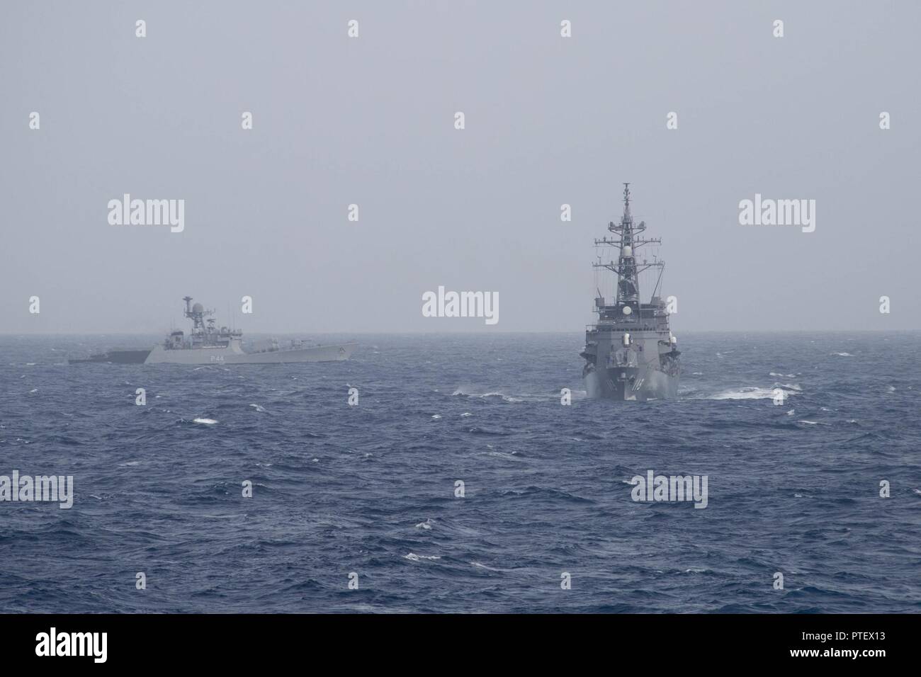 OF BENGAL (July 15, 2017) The Takanami-class destroyer JS Sazanami (DDG ...