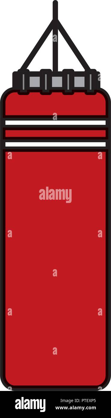 push bag boxing sport Stock Vector Image & Art - Alamy