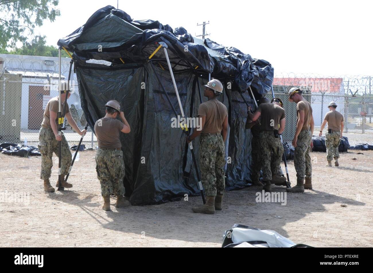 NAVAL STATION ROTA, Spain (July 15, 2017) Seabees, assigned to Naval ...