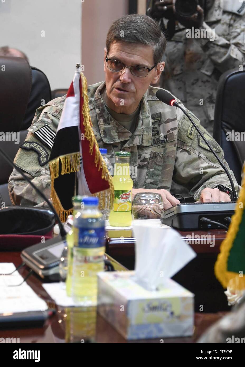 Baghdad, Iraq--U.S. Army Gen Joseph L. Votel, commander United States ...