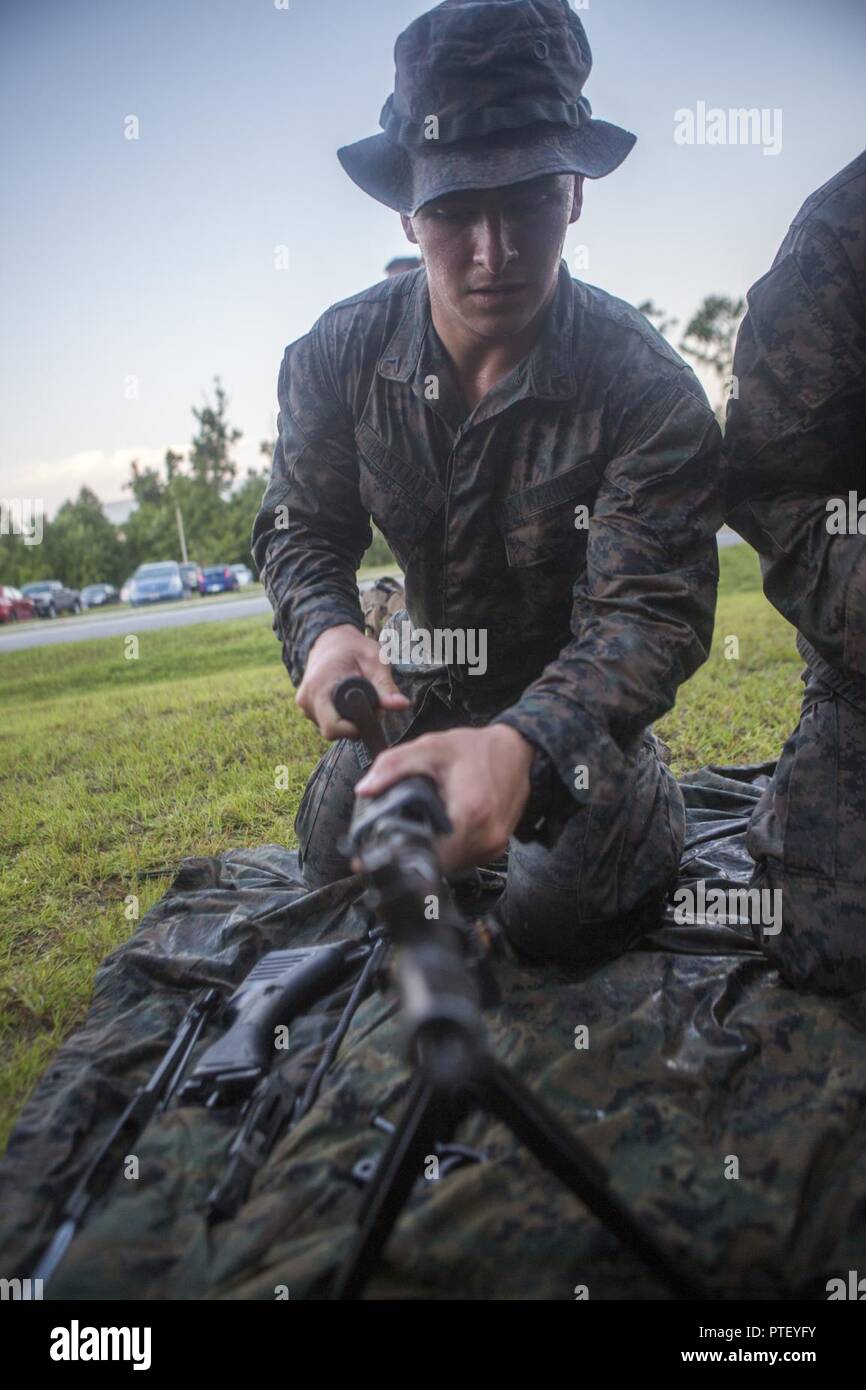 U.S. Marine Corps Pfc. Dylan Bastian, a machine gunner with 1st ...