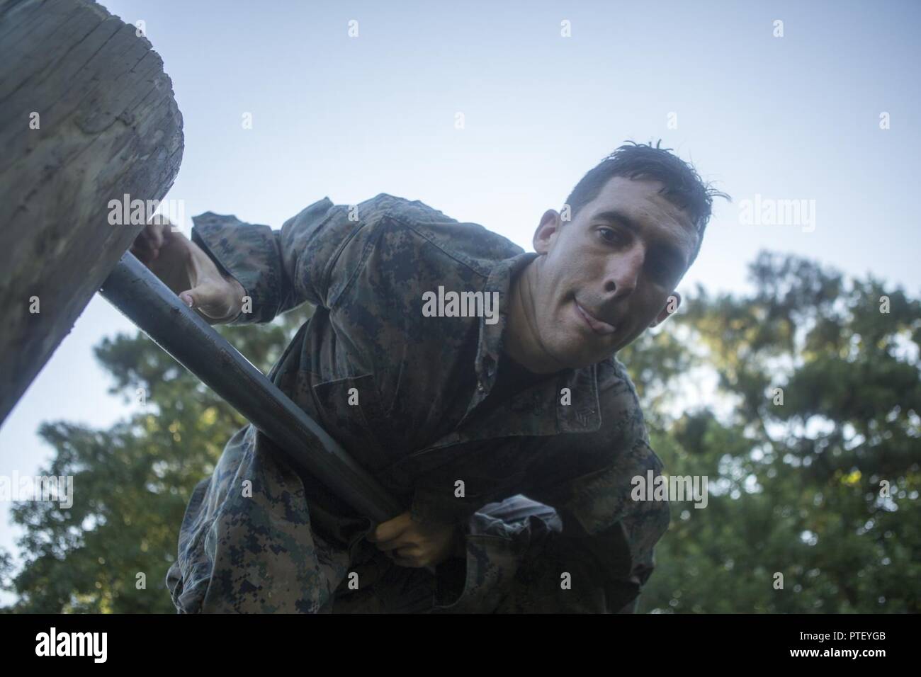 U.S. Marine Corps Sgt. Aaron Graham, a rifleman with 1st Battalion, 6th ...