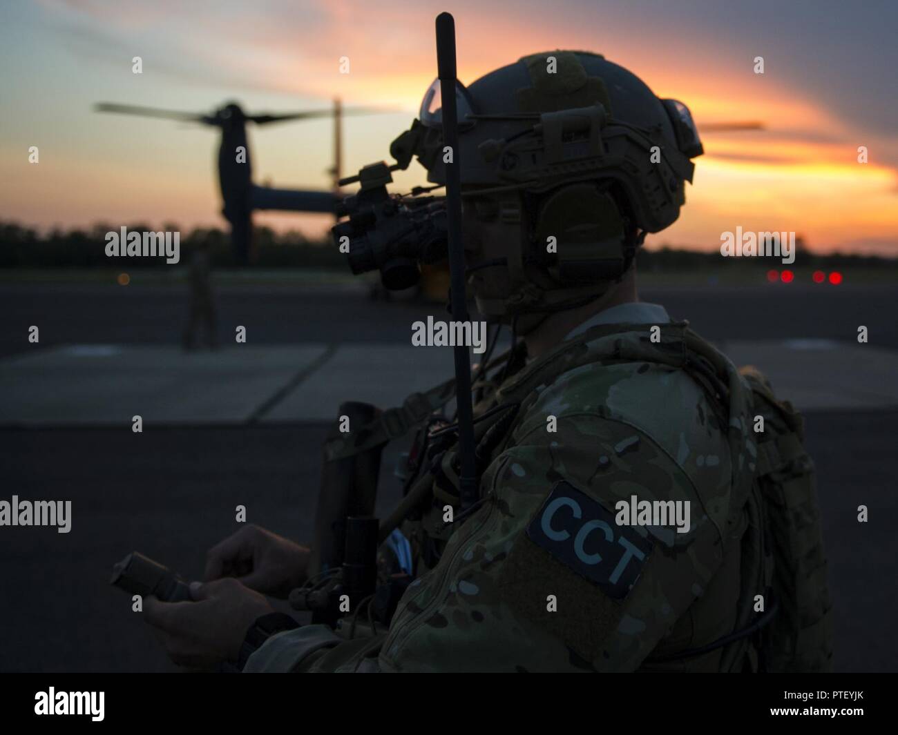 Air Commandos participated in Total Force Exercise 17-3 in south ...