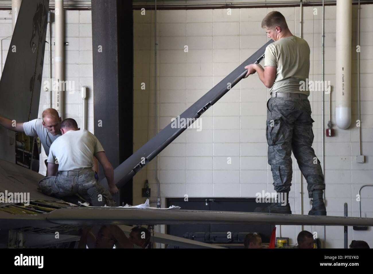 114th Aircraft Maintenance Squadron phase inspection element Armen ...
