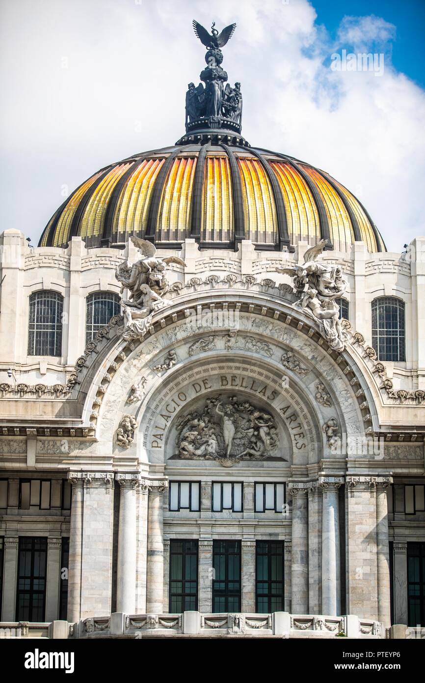 The Palace of Fine Arts, cultural center in the Historic Center of ...