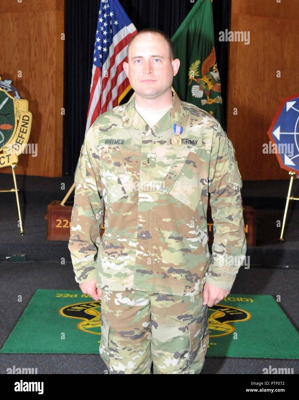 Chief Warrant Officer 3 Jesse T. Ryhmes of the 22nd Military Police ...