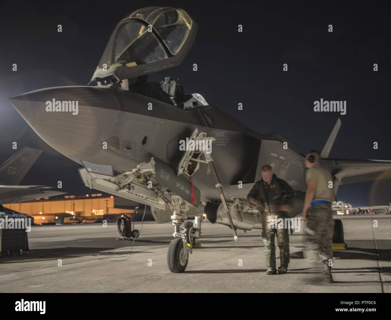 U.S. Air Force Reserve Lt. Col. Brett Robison, F-35 Lightning II ...