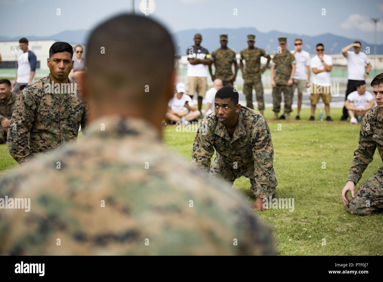 U.S. Marines with Marine Aviation Logistics Squadron (MALS) 12 grapple ...