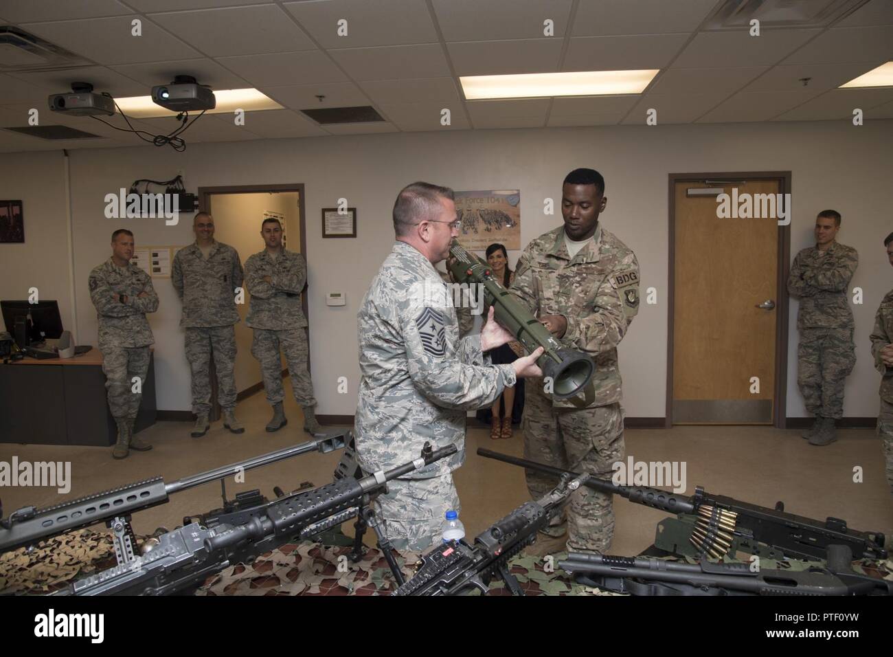 Staff Sgt. Ryan Cox, 823d combat arms training and maintenance ...