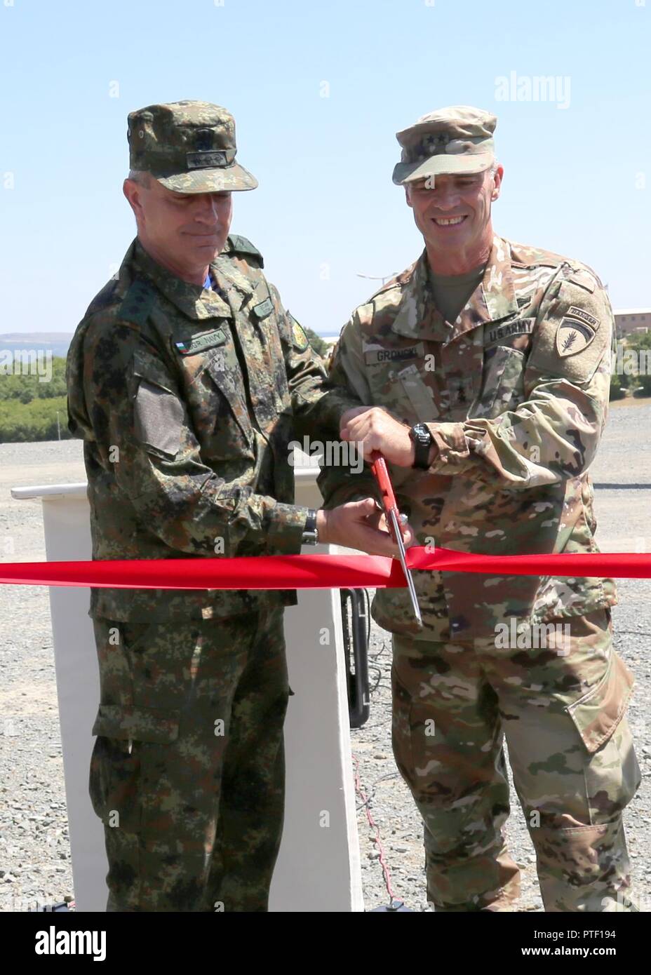Vice Adm. Emil Eftimov, Bulgarian Deputy Chief of Defense, and U.S ...