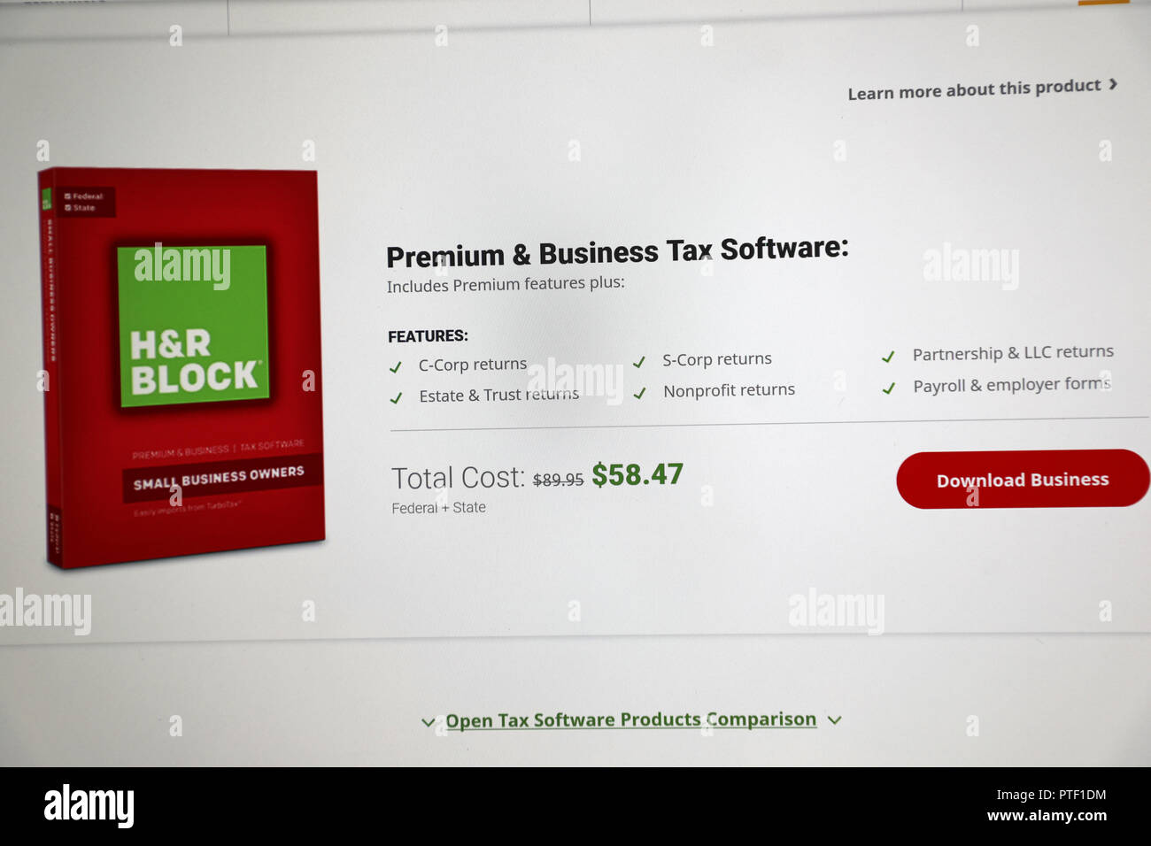 H&r block hi-res stock photography and images - Alamy